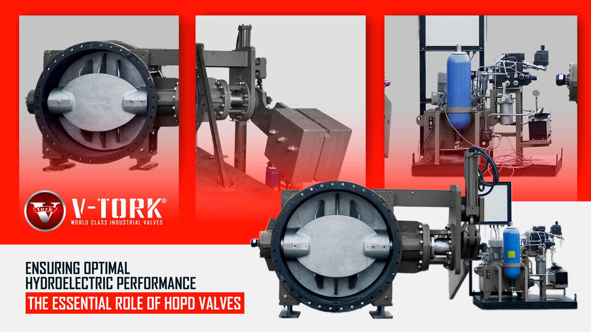 HOPD Butterfly Valve for Hydroelectric Safety & Flow - V tork controls